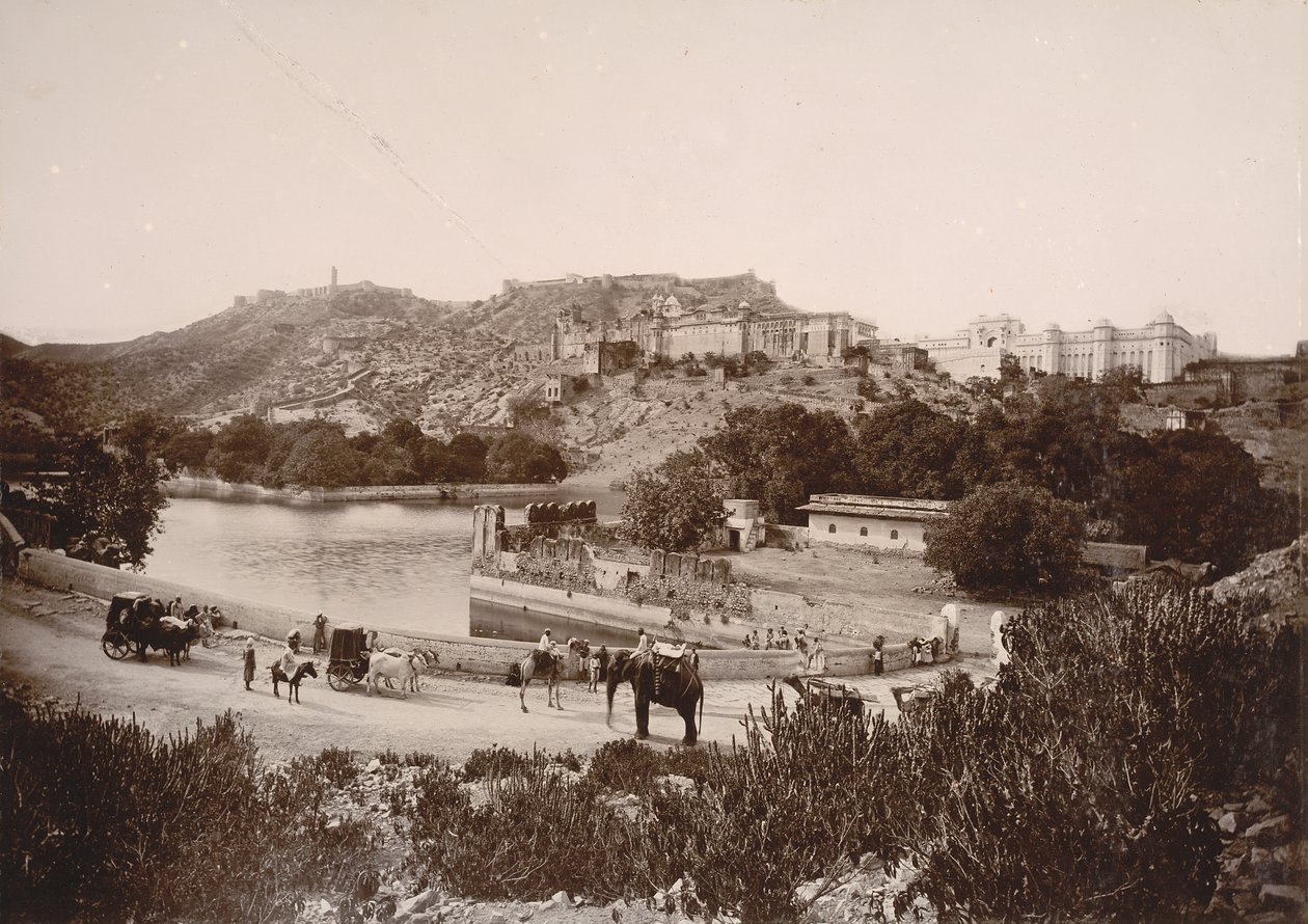 Amber Fort by Raja Deen Dayal: Buy fine art print