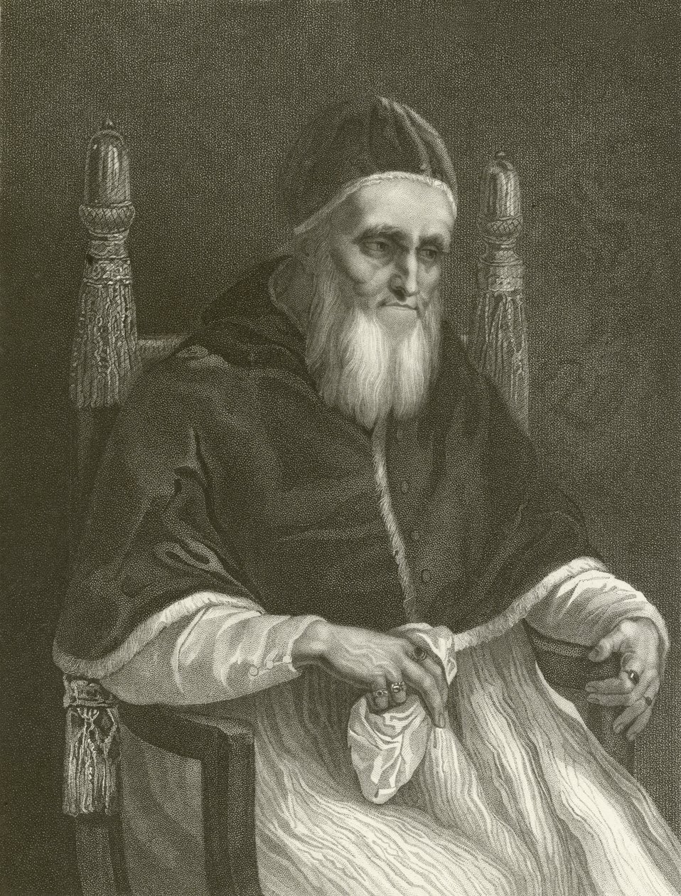 Julius the Second by Raffaello Sanzio Raphael