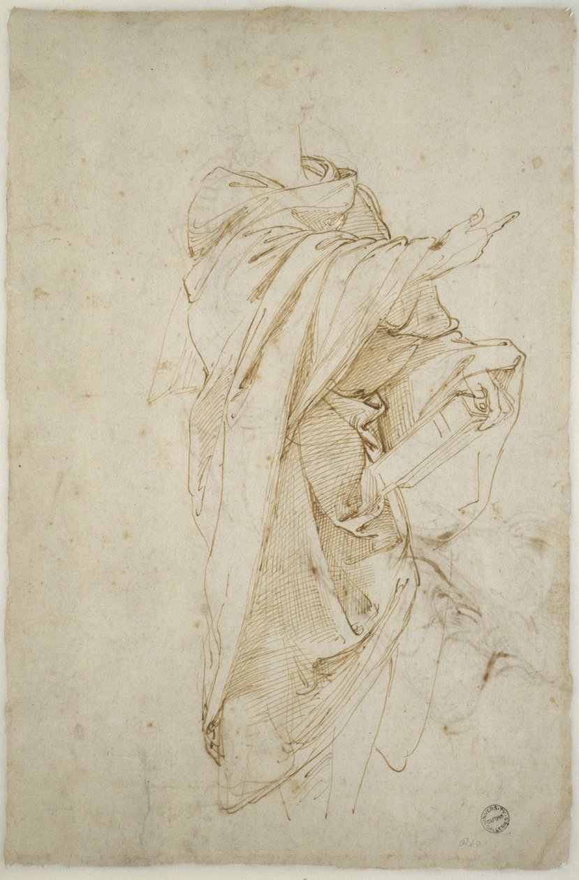Study for the Figure Virgil by Raffaello Sanzio Raphael