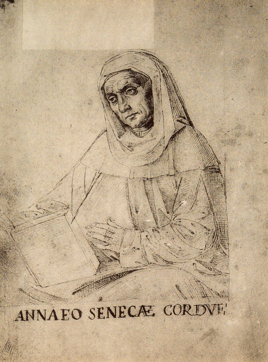 Portrait of Seneca by Raffaello Sanzio Raphael