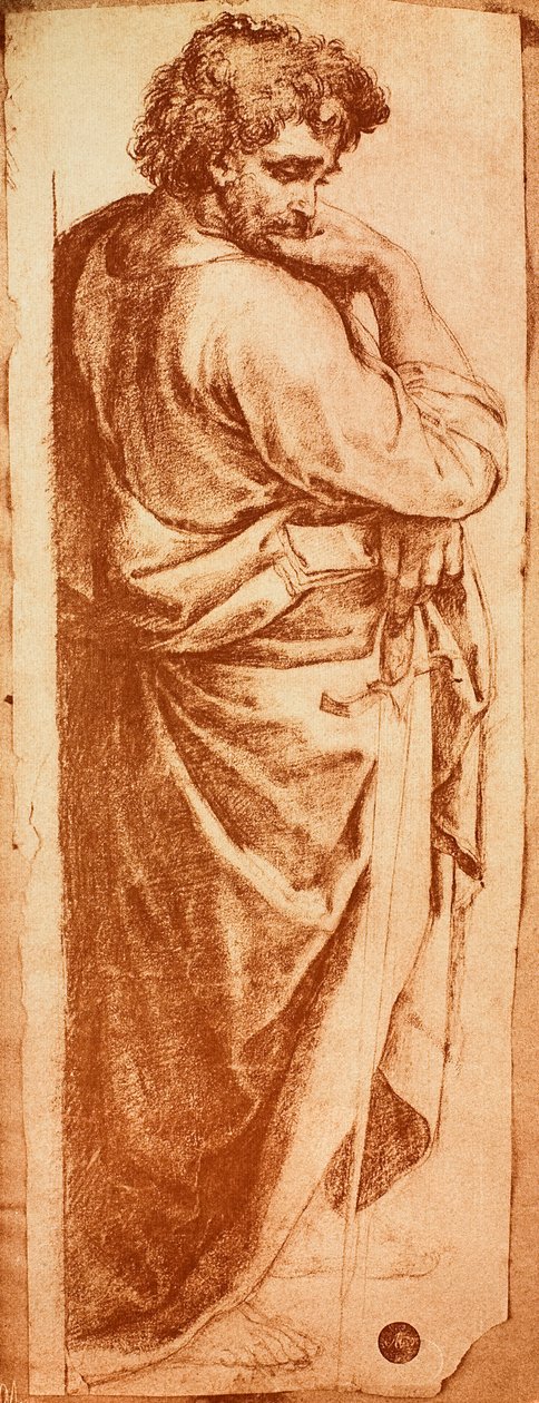 Study for the St. Paul of the Altar-Piece of Bologna