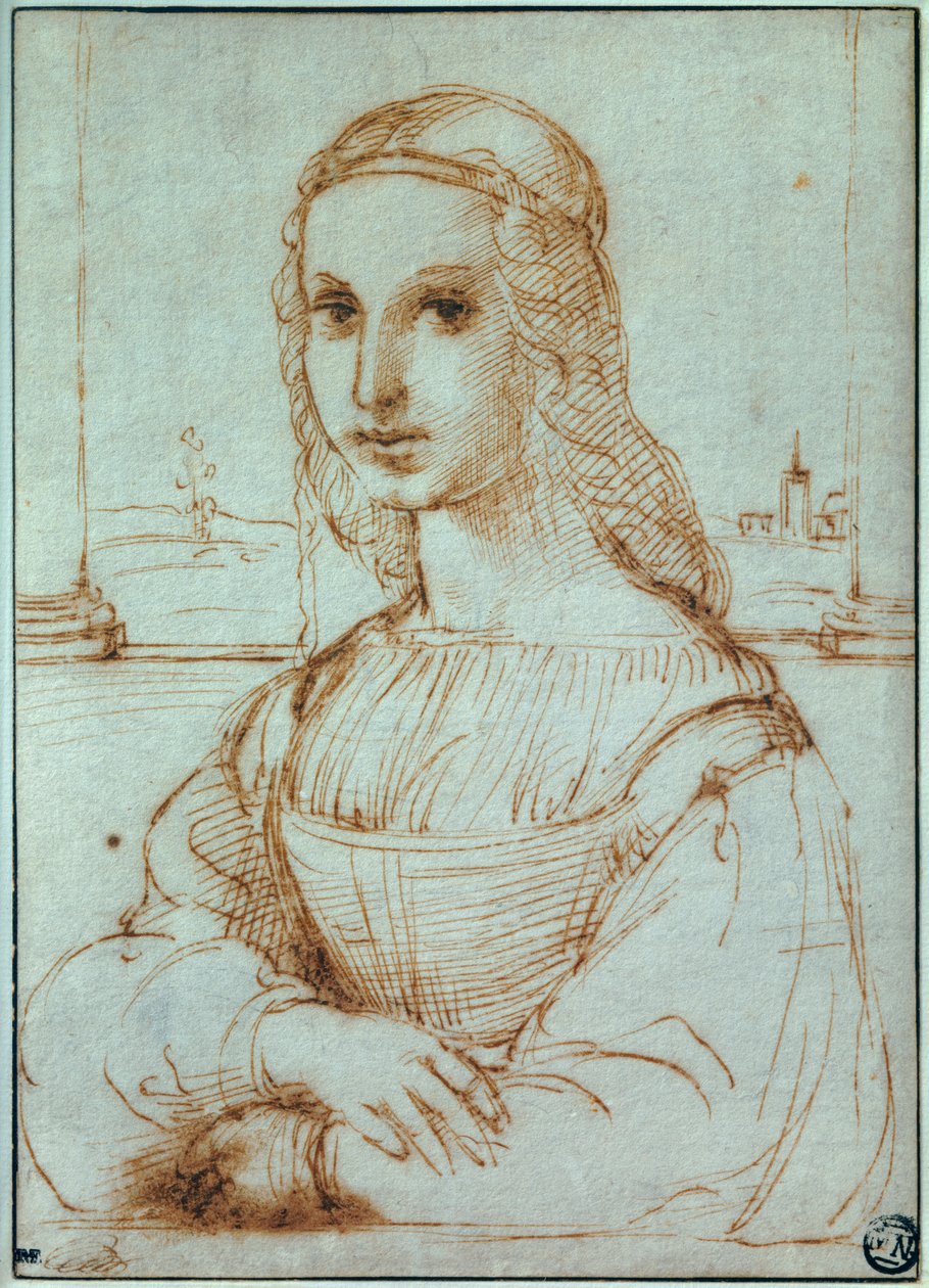 Portrait of Florentine Lady by Raphael: Buy fine art print