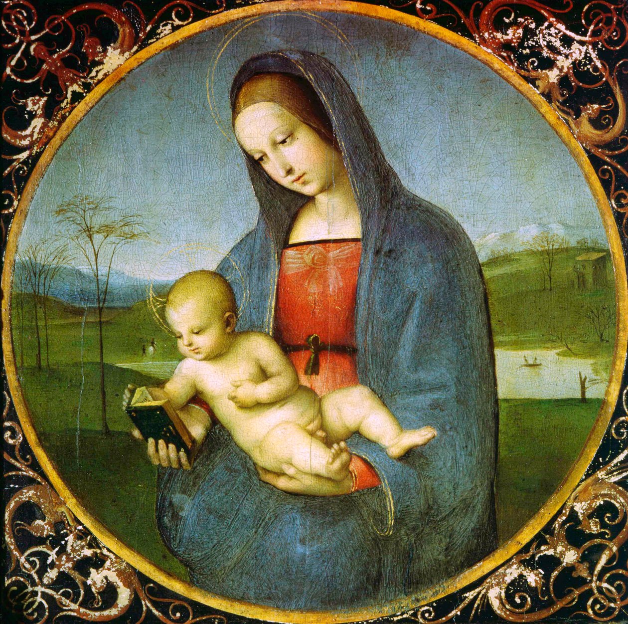 The Madonna Conestabile, 1502-1503 by Raphael