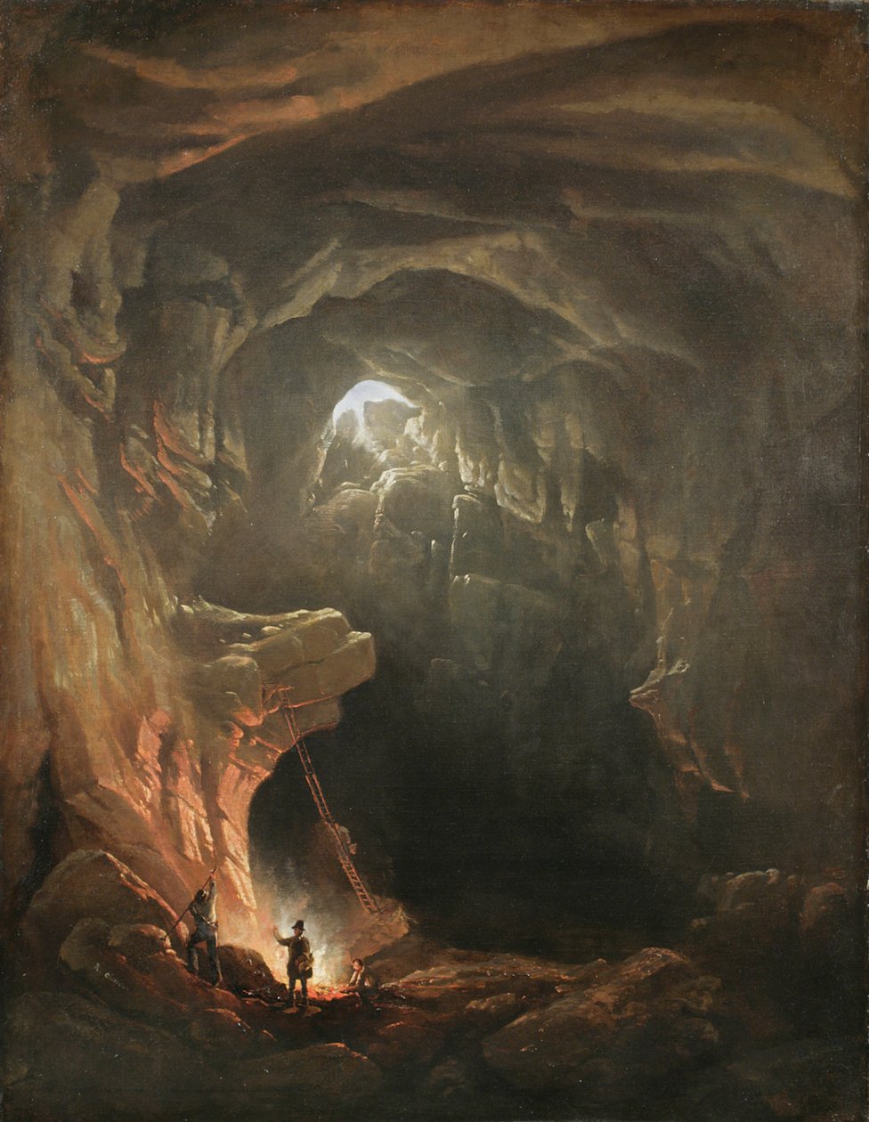 Mammoth Cave, Kentucky, 1843 by Regis Francis Gignoux