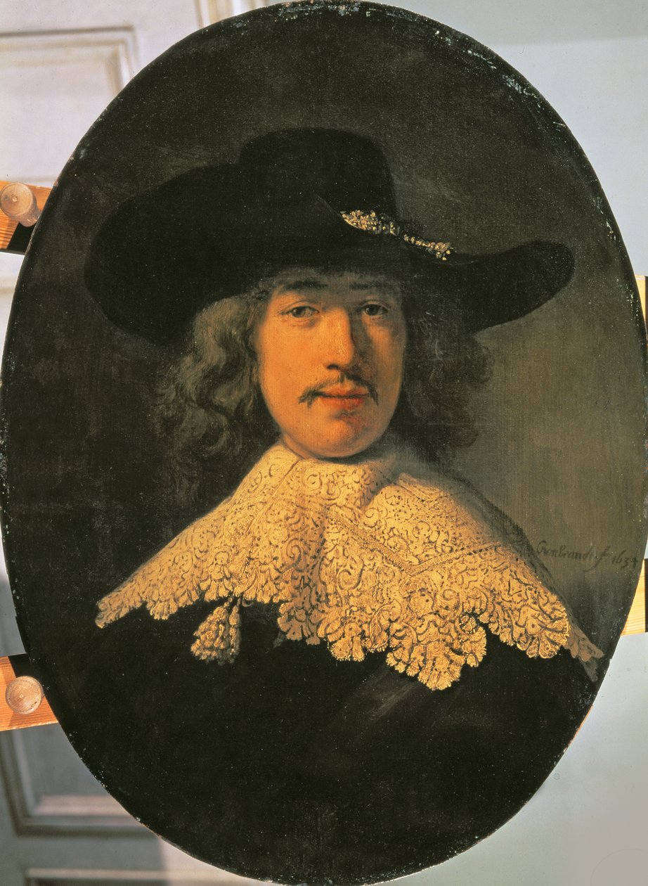 Portrait of a Young Man with a Lace Collar
