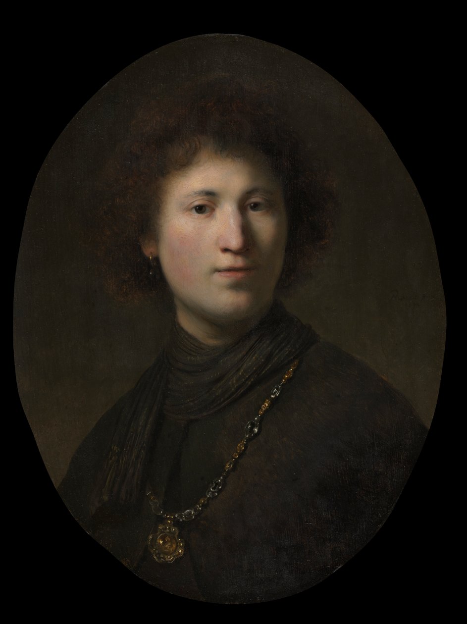 A Young Man with a Chain by Rembrandt van Rijn