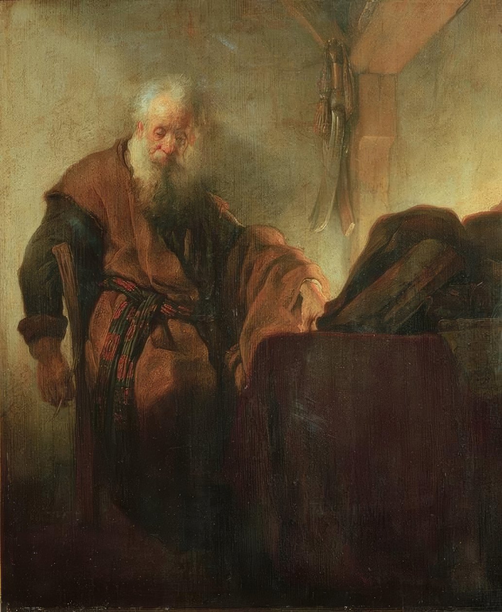 The Apostle Paul in Contemplation by Rembrandt van Rijn