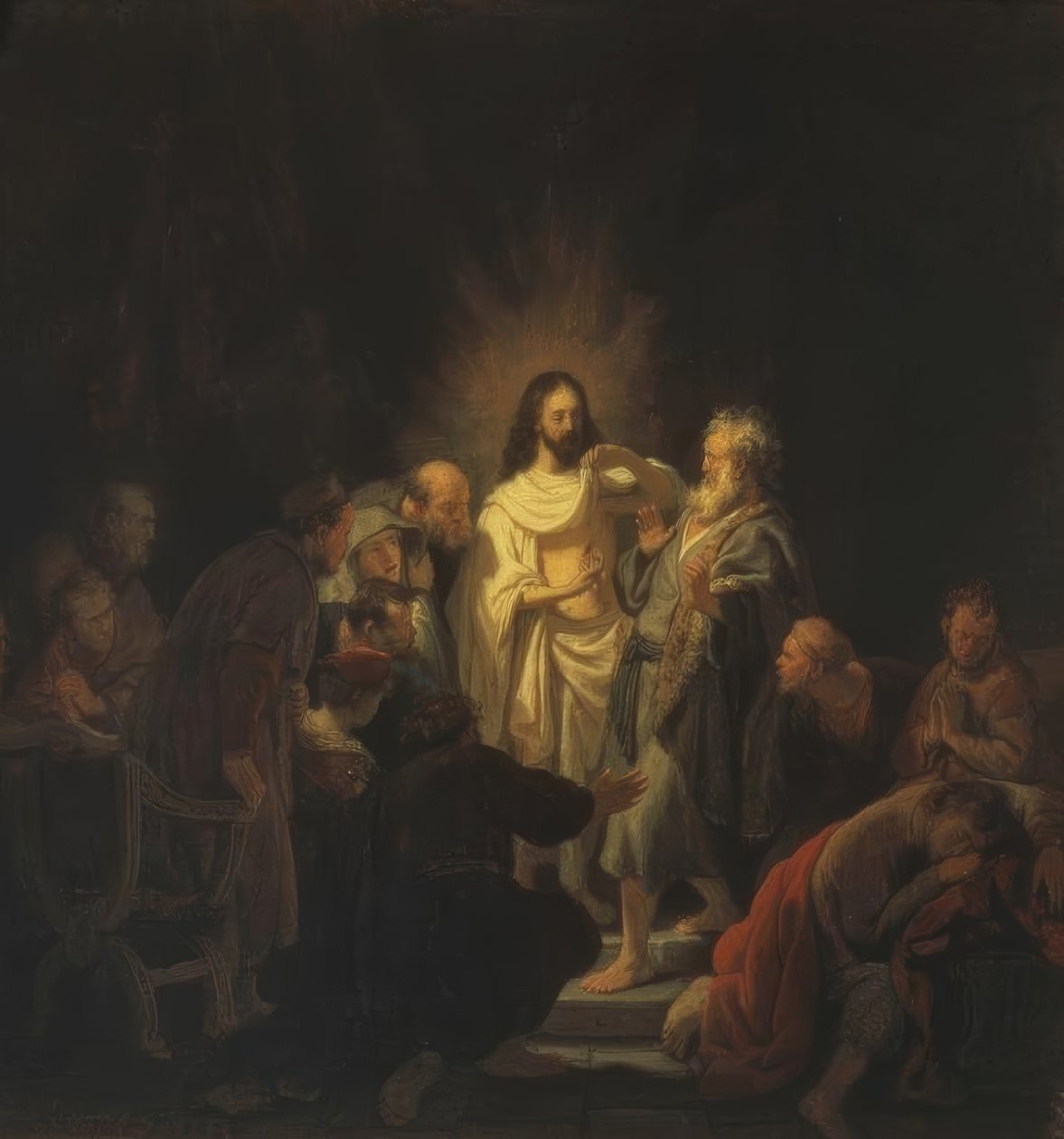 Doubting Thomas by Rembrandt van Rijn: Buy fine art prints