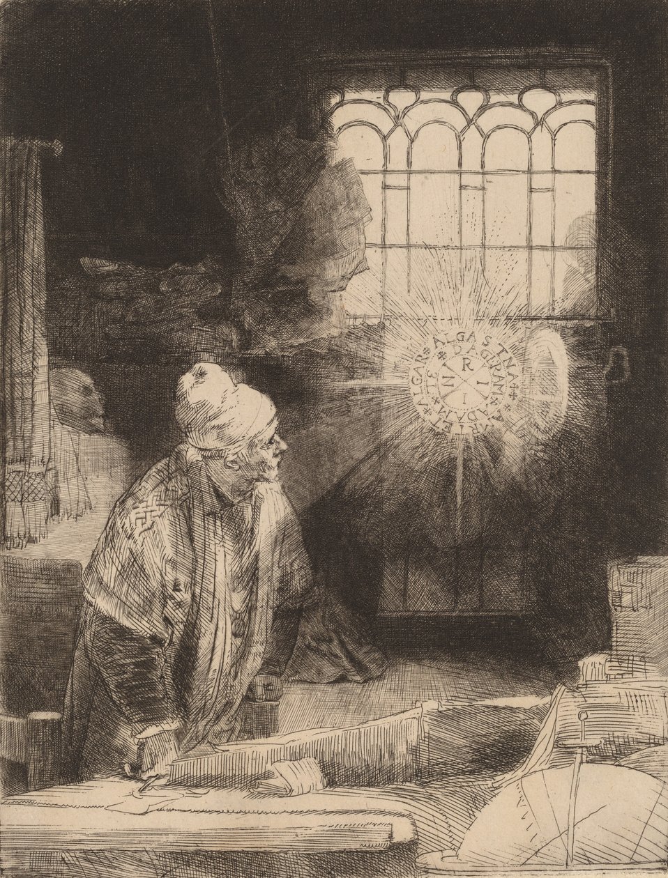 Faust by Rembrandt van Rijn: High-quality fine art print