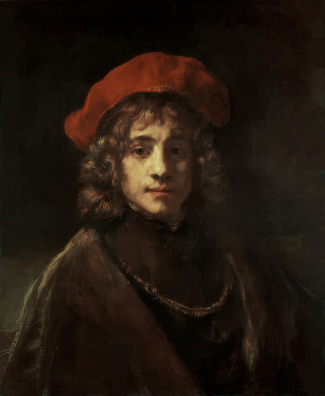 Rembrandt's Son Titus by Rembrandt van Rijn