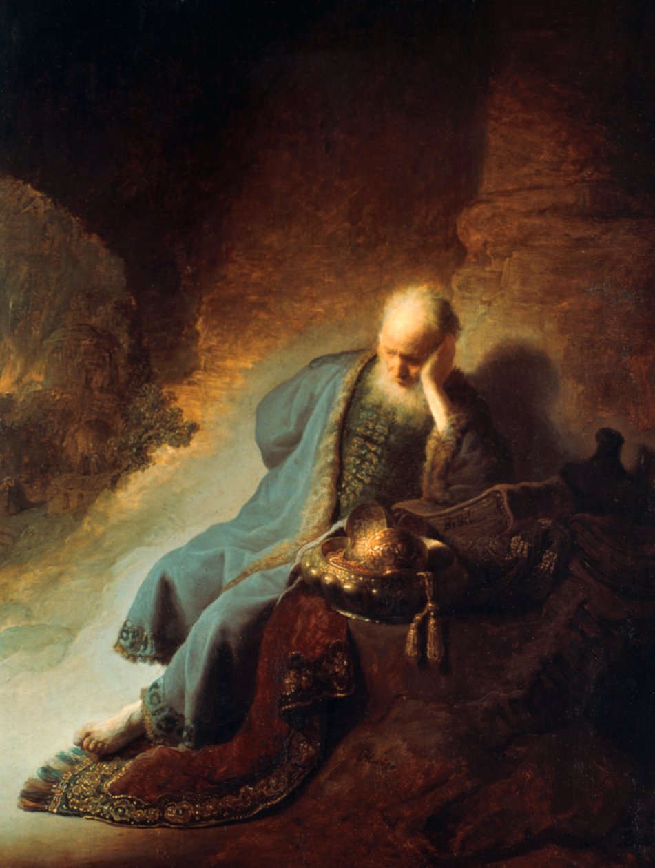 The Prophet Jeremiah Mourning over the Destruction of Jerusalem, 1630