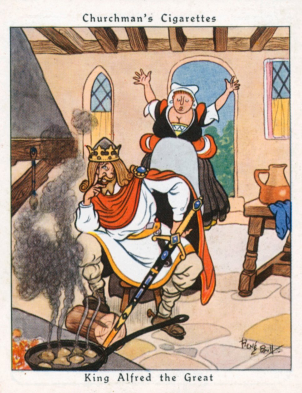King Alfred the Great by René Bull: Buy fine art print