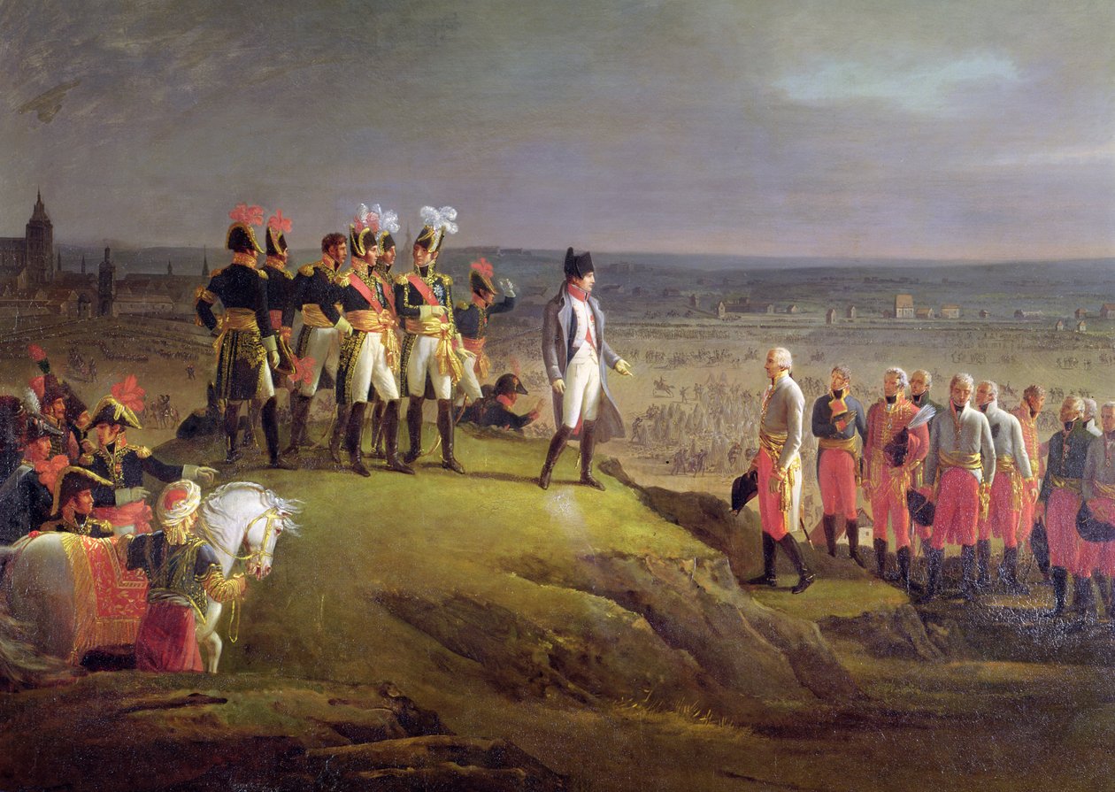 Napoleon I Receiving General Mack at the Surrender of Ulm (detail)