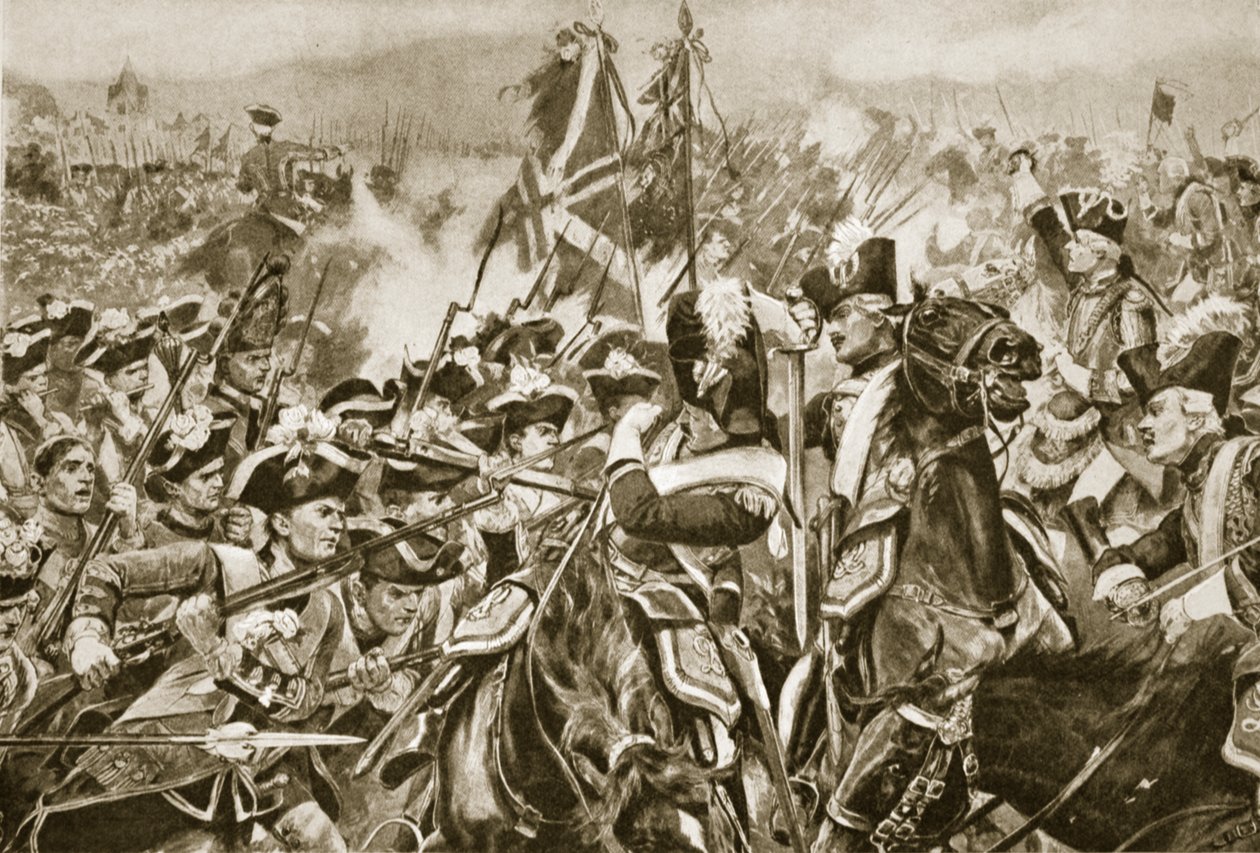 The Battle of Minden, August 1st 1759