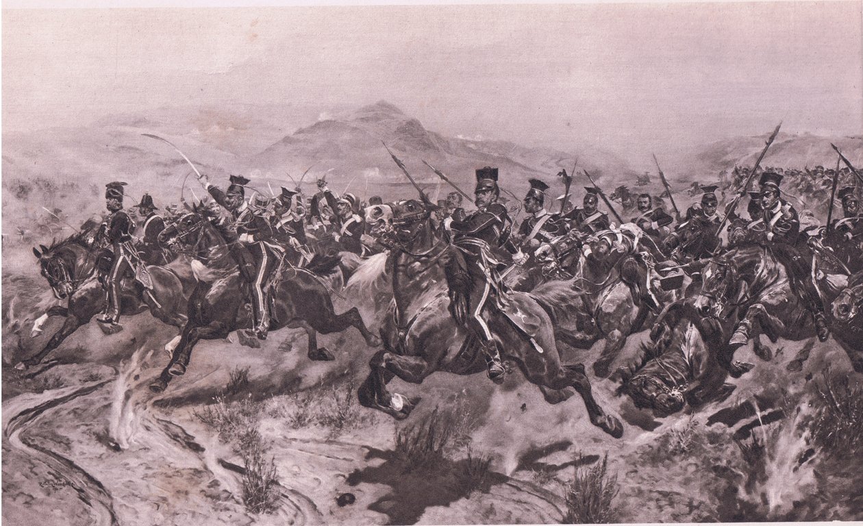 The charge of the Light Brigade at Balaclava