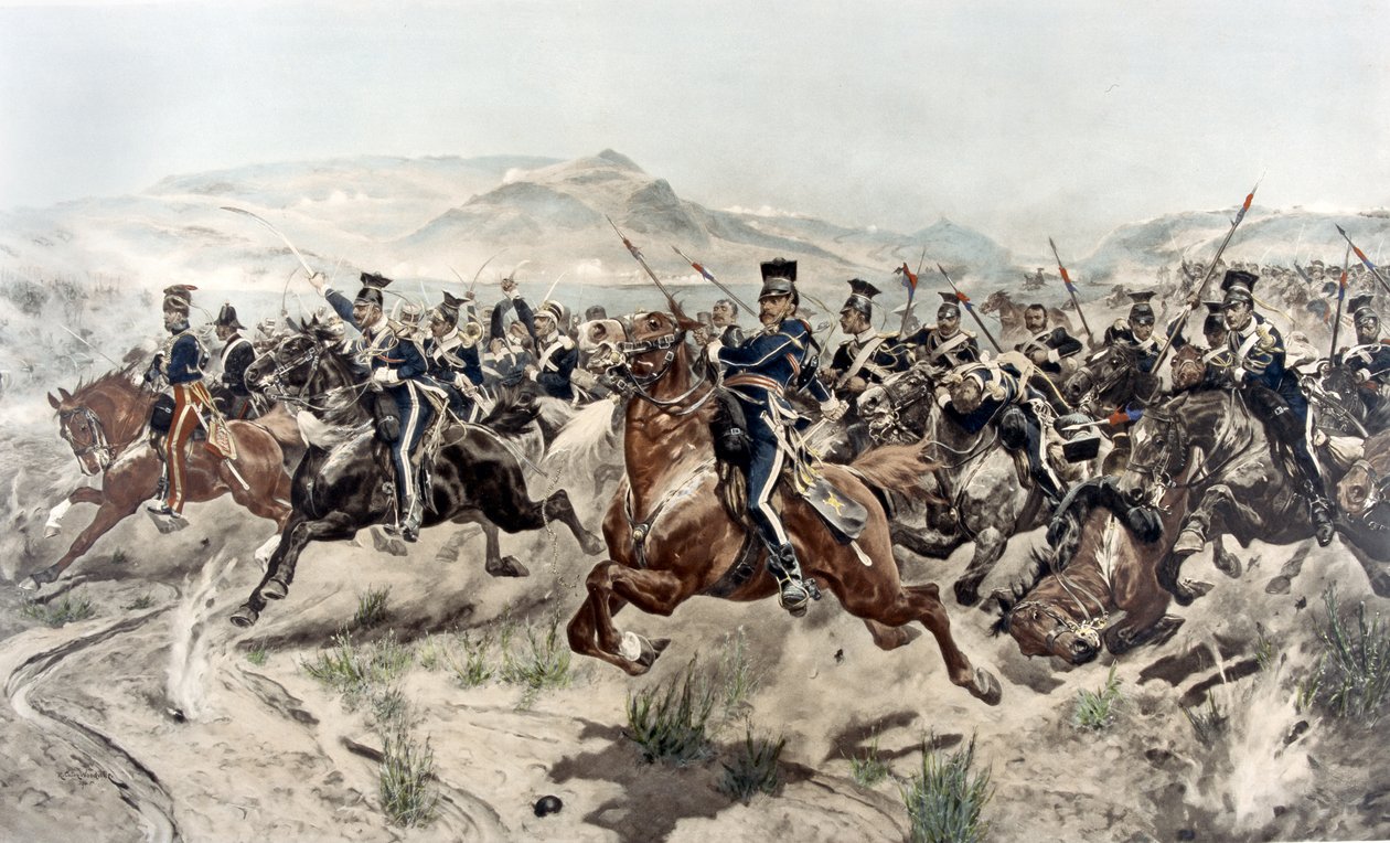 The Charge of the Light Brigade, 1895