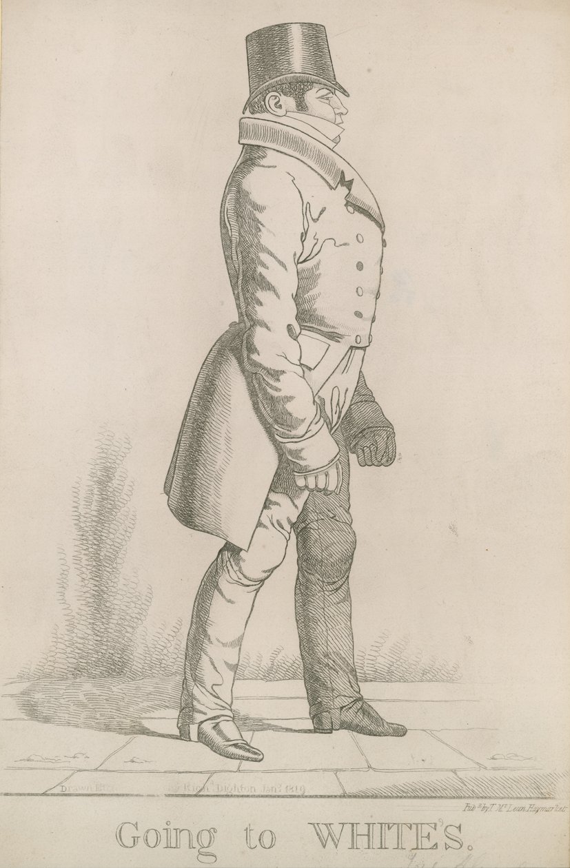 William Arden, 2nd Baron Alvanley; Going to White's
