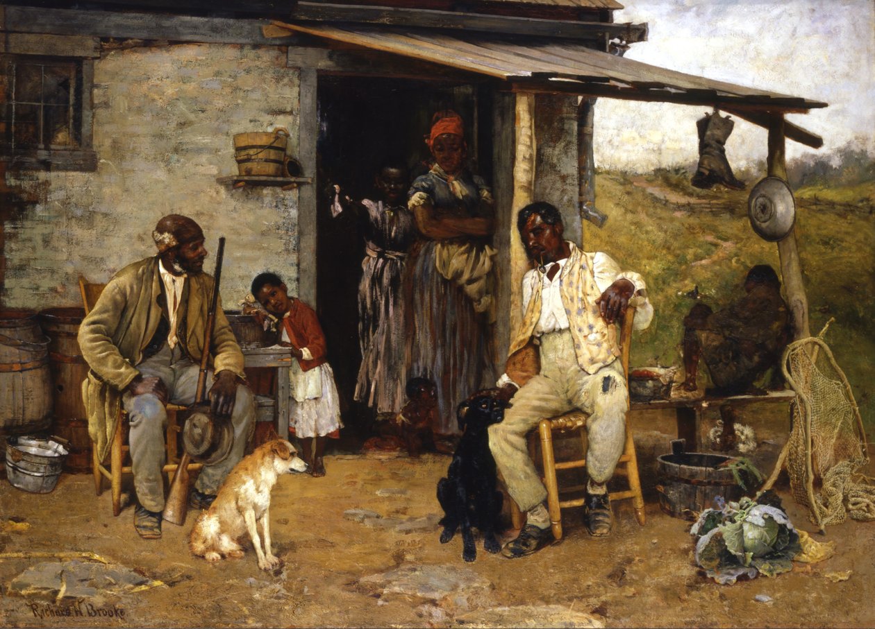 A Dog Swap by Richard Norris Brooke: Buy fine art prints