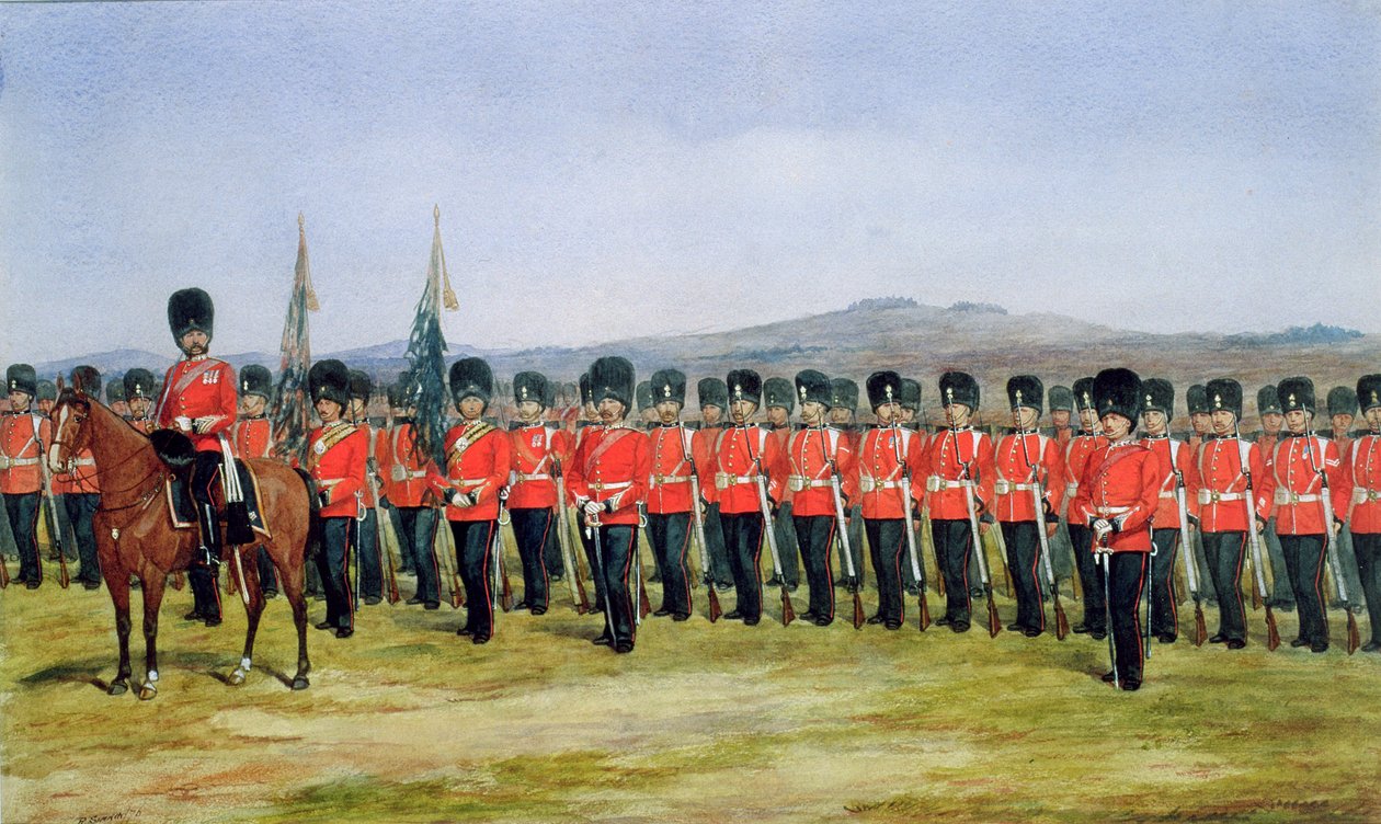 The Royal Fusiliers by Richard Simkin: Buy fine art print