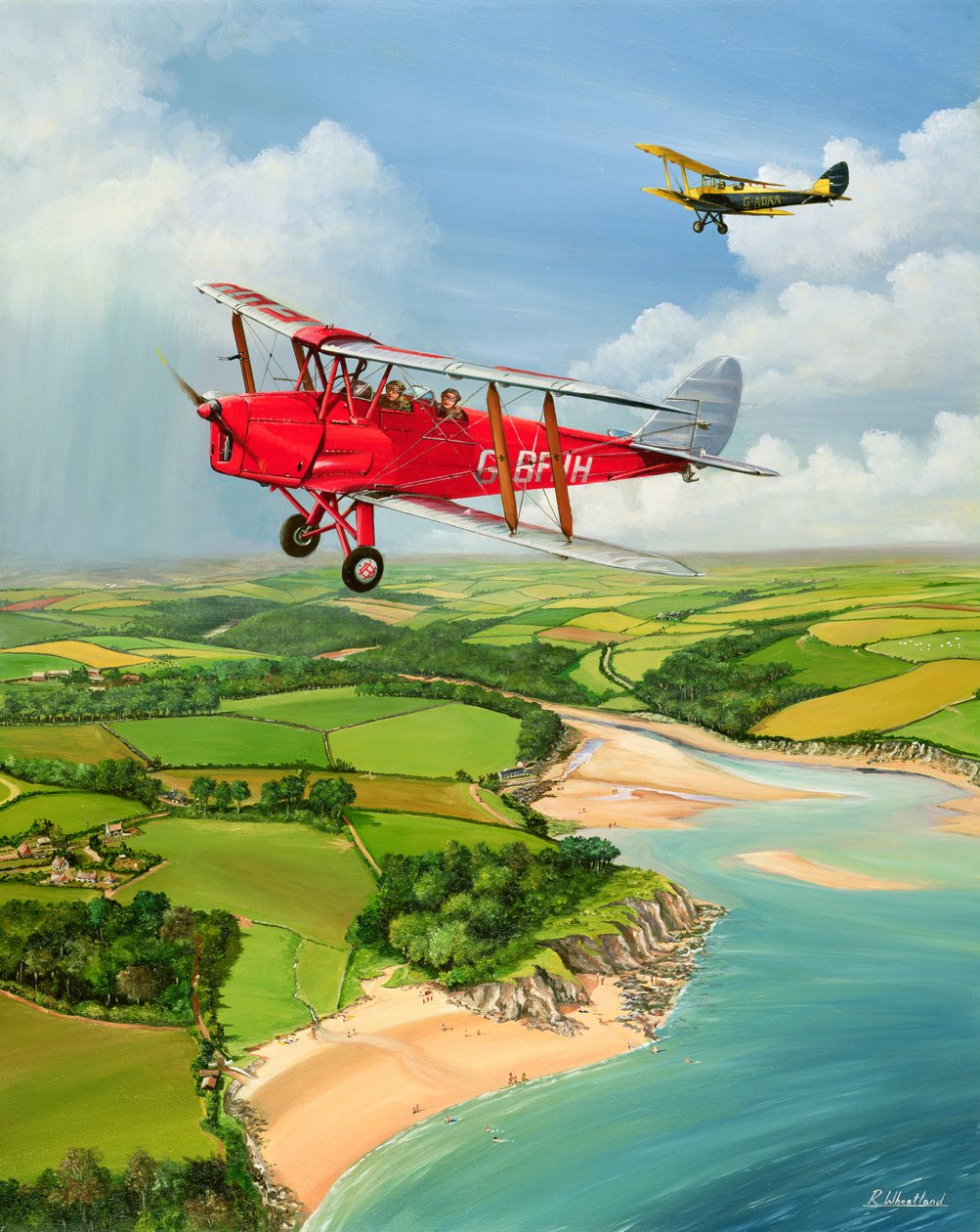 Mothecombe Moths by Richard Wheatland: Buy fine art print