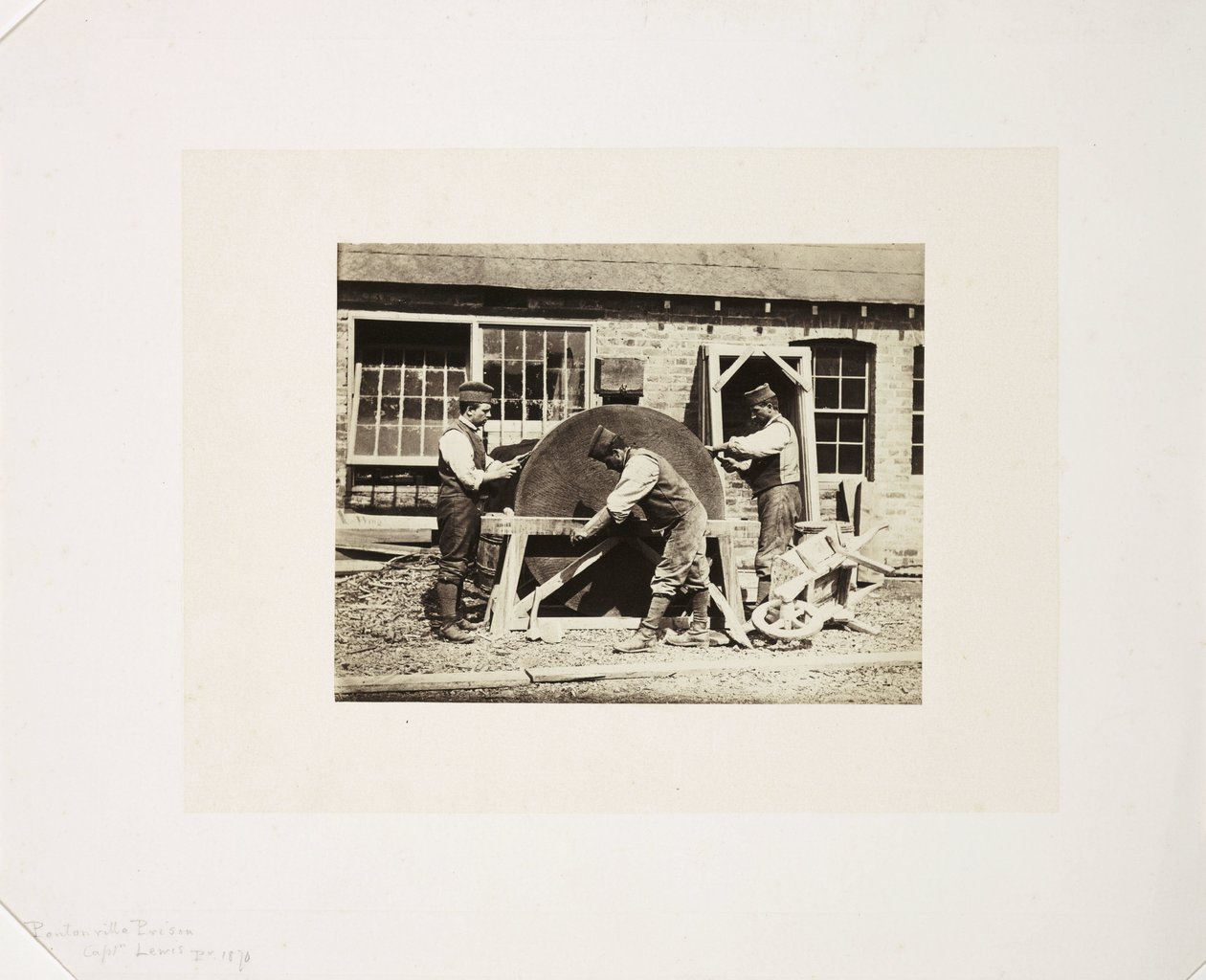 Pentonville Prison by John Pardon: Buy fine art print