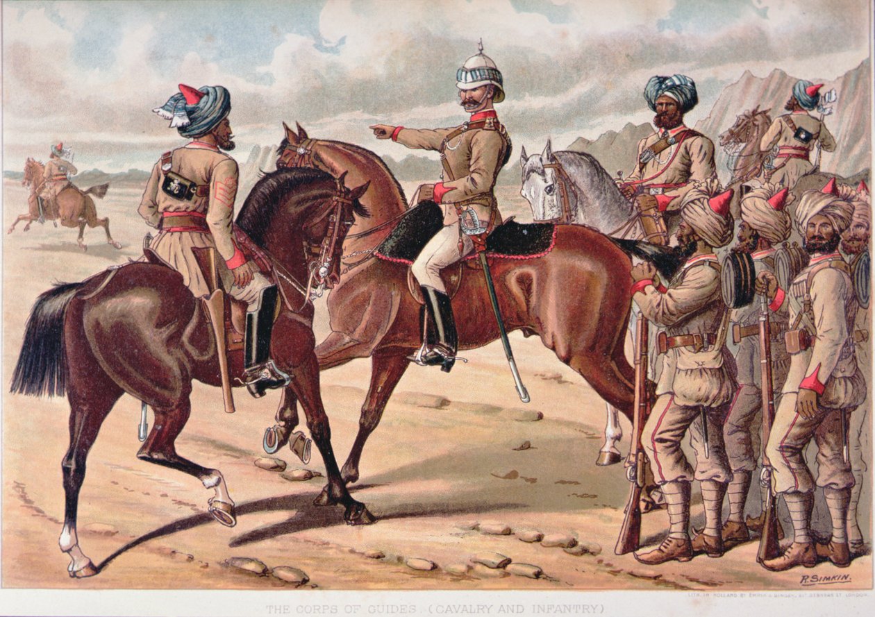 The Corps of Guides (Cavalry and Infantry), the Anglo-Indian Army of ...