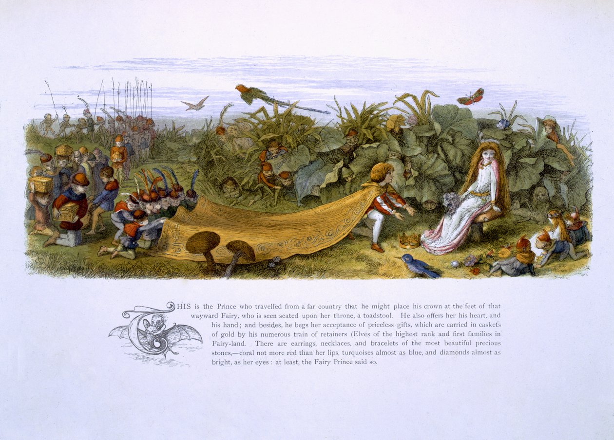 Illustrations from 'In Fairyland: A Series of Pictures from the Elf ...