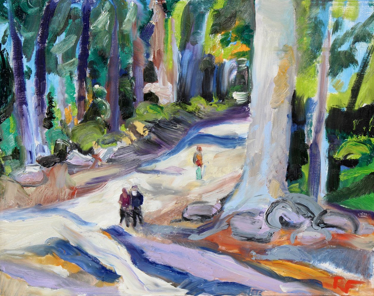 Eucalyptus Grove, 2020 by Richard Fox: Buy fine art print