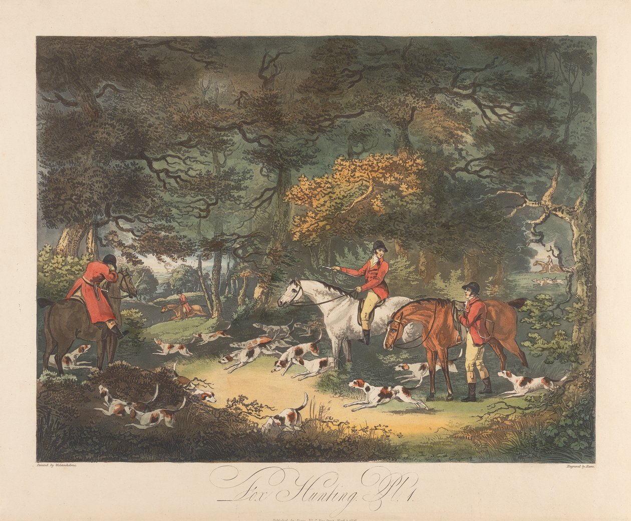 Fox Hunting: Drawing the Covert by Richard Gilson Reeve