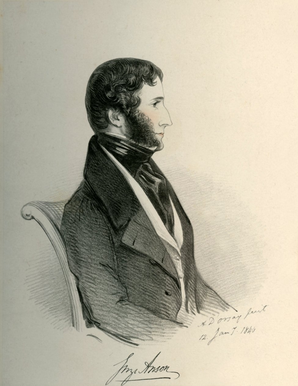 George Anson by Richard James Lane: Buy fine art print