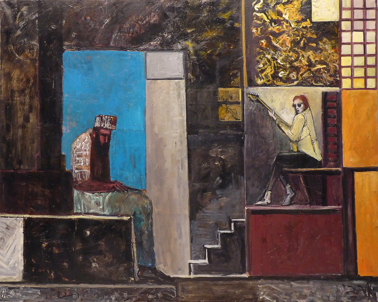 David and Saul by Richard Mcbee: Buy fine art print