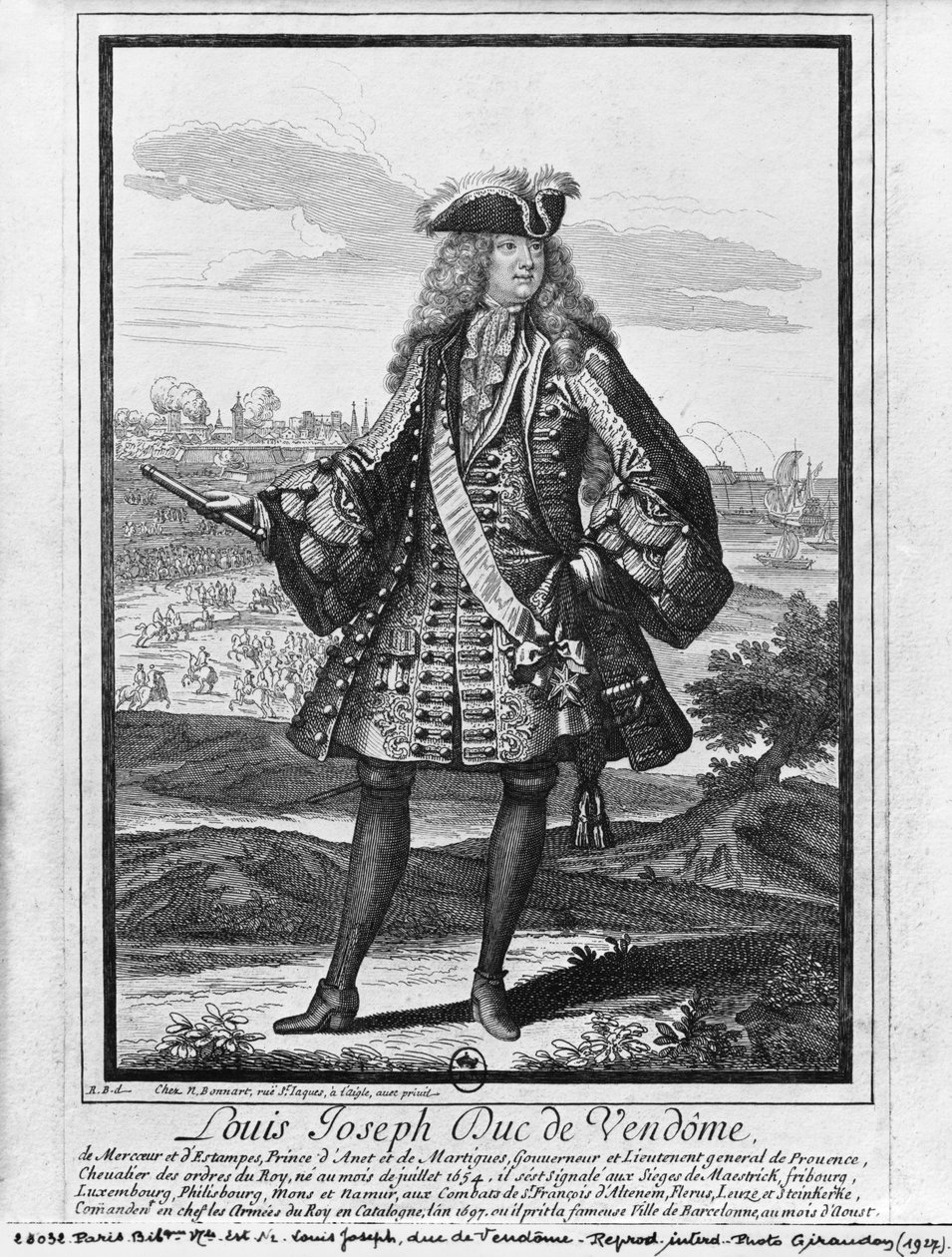 Louis Joseph de Bourbon, Duke of Vendome, known as 'The Great Vendome'