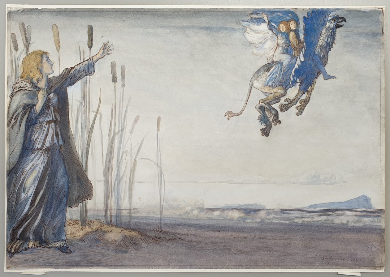 The Lily and the Lion by Robert Anning Bell