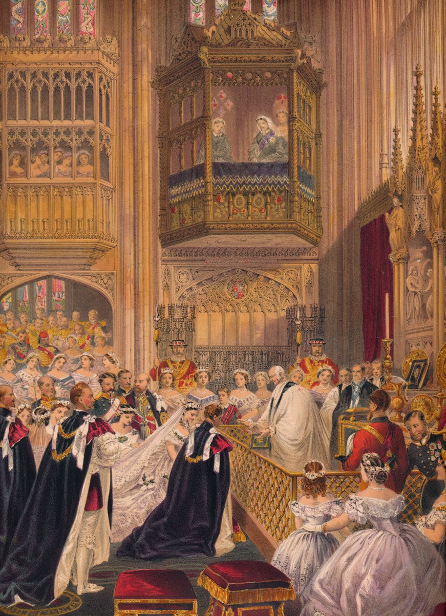 The Marriage, 1863 by Robert Dudley: Buy fine art print