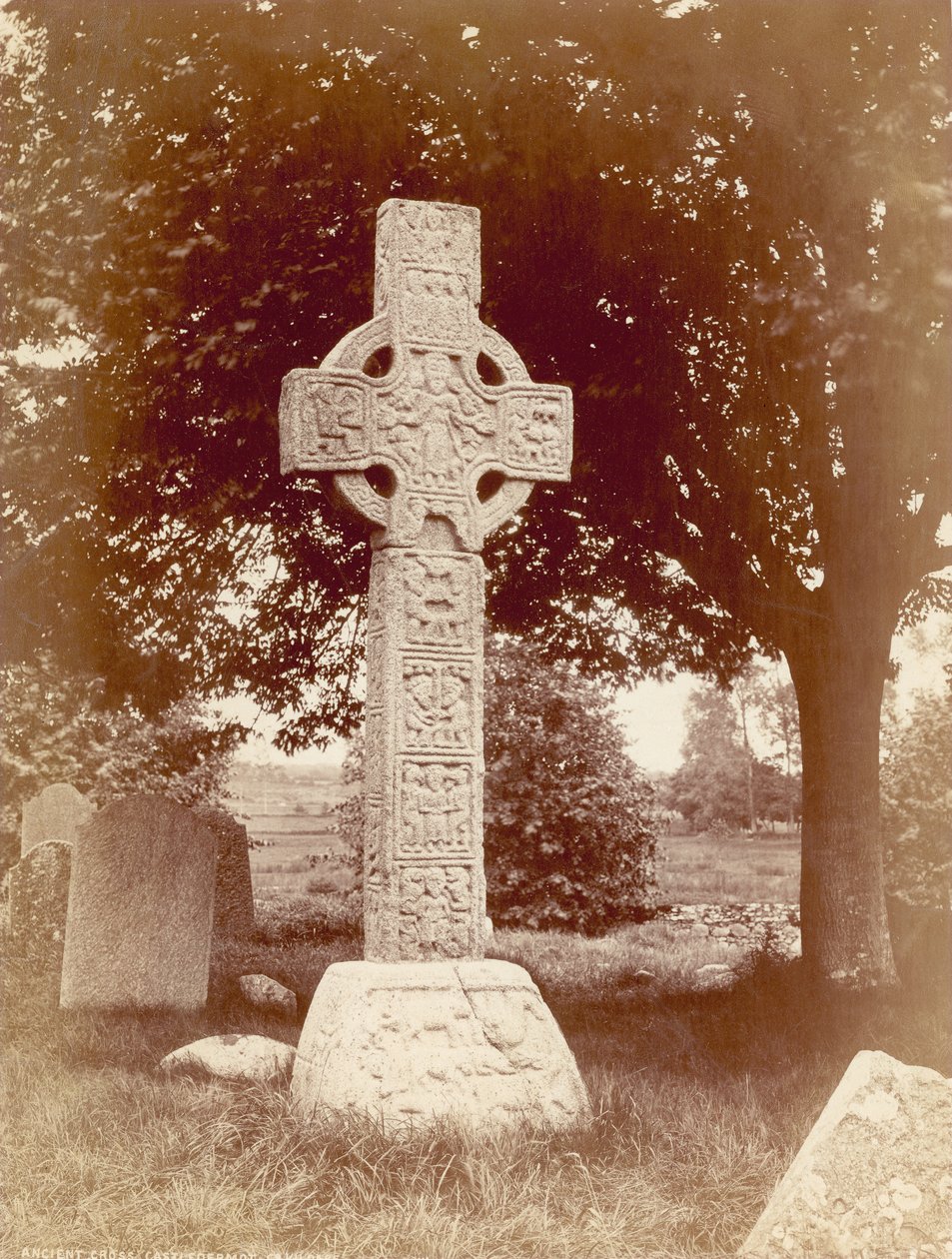 The South High Cross at Castledermot, Co. Kildare, Ireland