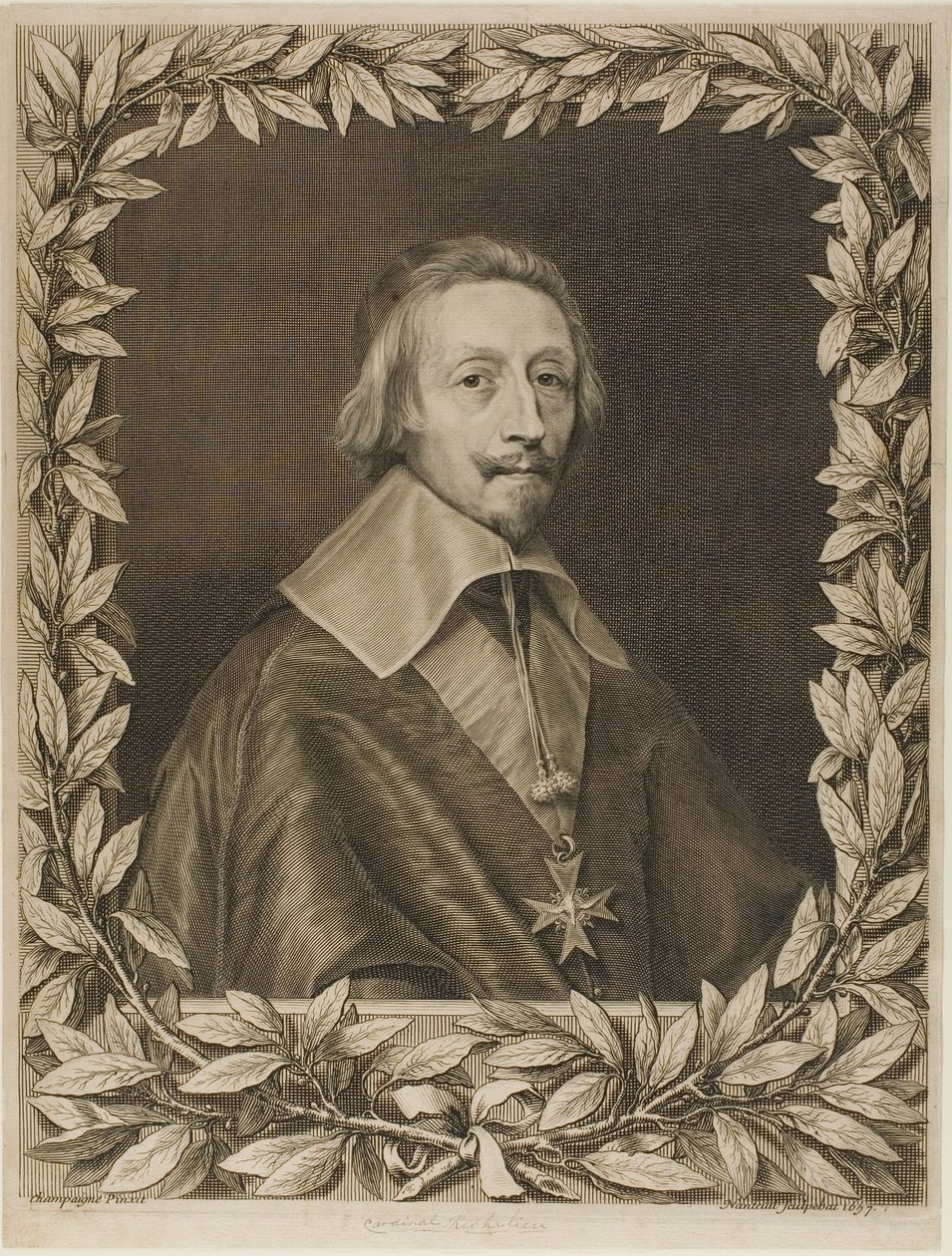 Cardinal Richelieu by Robert Nanteuil: Buy fine art print