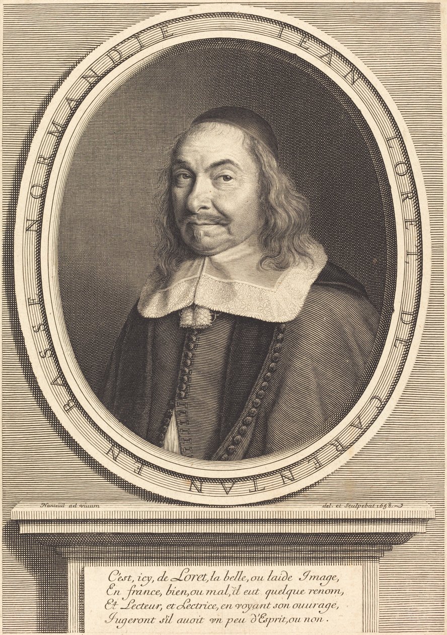 Jean Loret by Robert Nanteuil: Buy fine art print