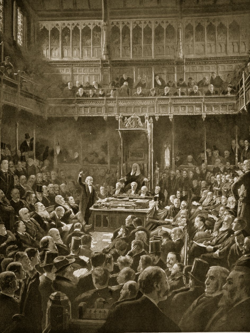 Gladstone Introducing the Home-Rule Bill, February 1893
