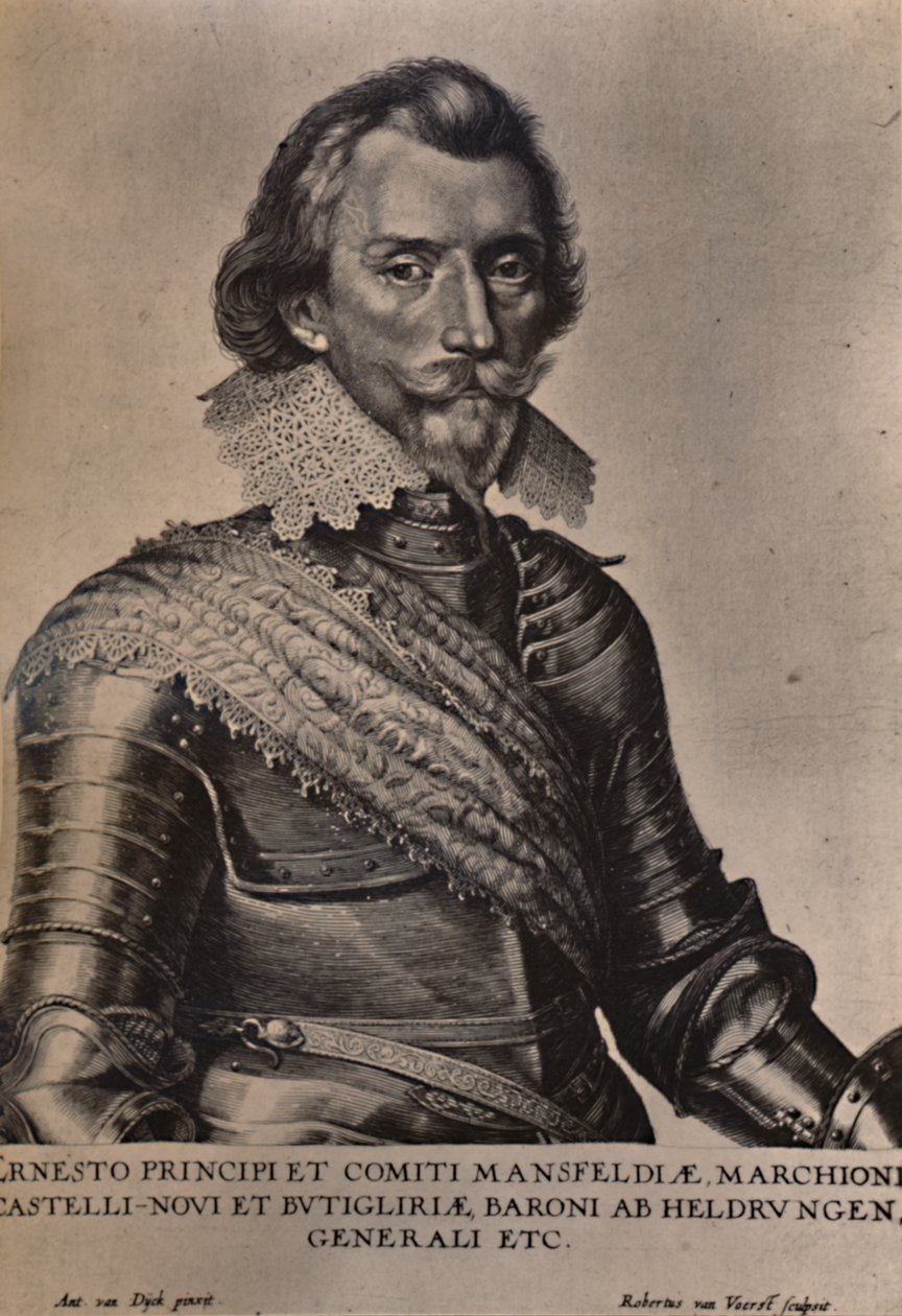 Count Ernst von Mansfeld, German general of the Thirty Years War