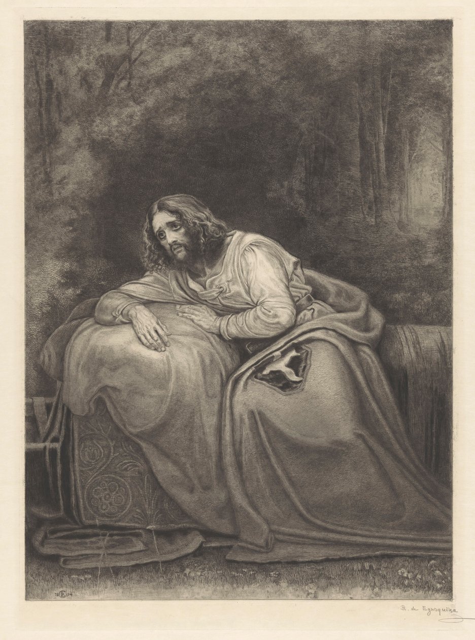 Amfortas by Rogelio de Egusquiza: Buy fine art print