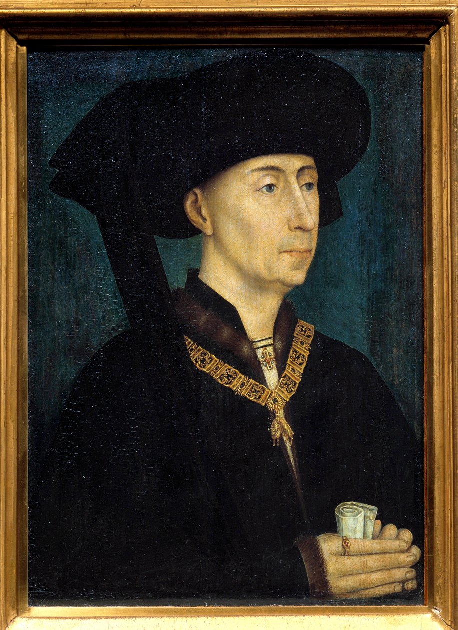 Portrait of Philip III of Burgundy called Philip the Good