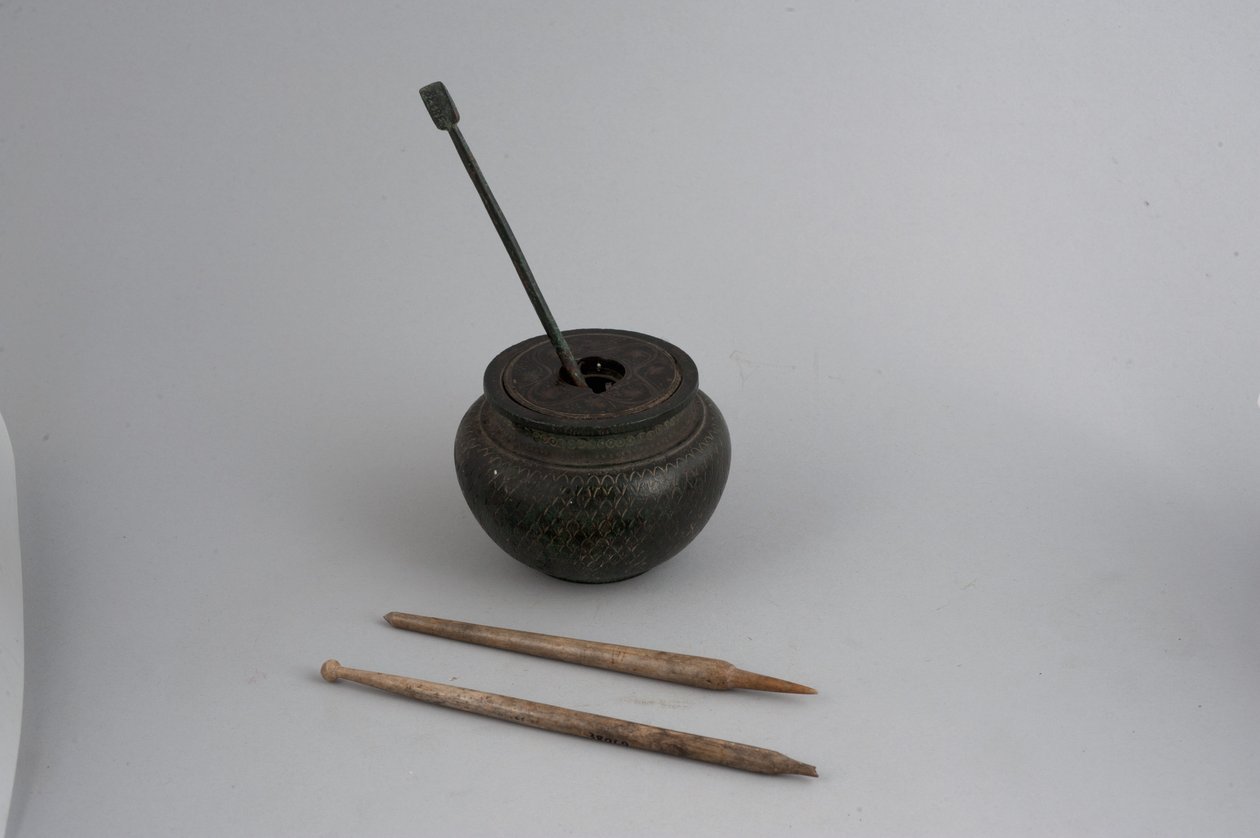 Ink Pot and Pens by Roman: Premium art reproduction