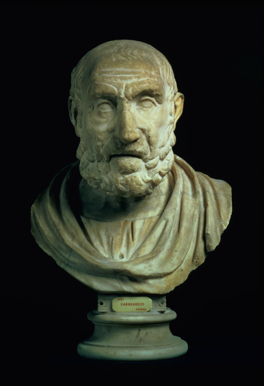 Portrait Bust of Male, Copy After a Greek 4th Century BC Original