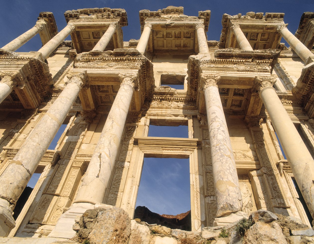 The Celsus Library, built in AD 135 by Roman