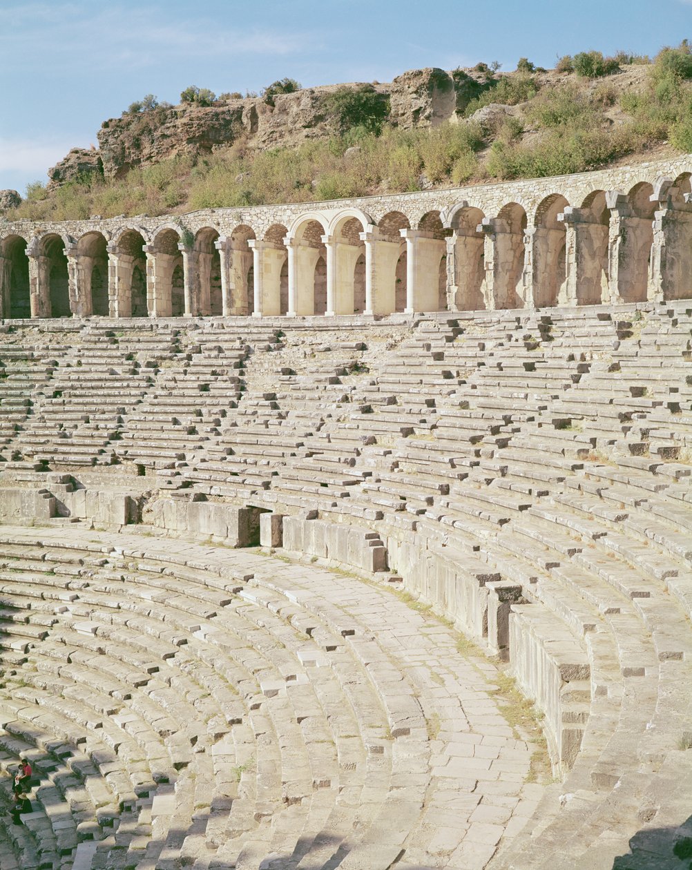 View of the amphitheatre by Roman: Buy fine art print