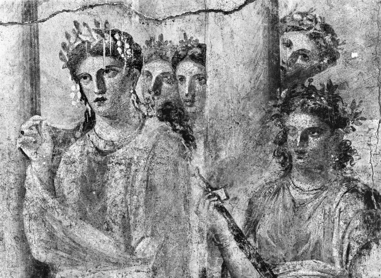Iphigenia in Tauris (detail), from Pompeii, c.15BC-50AD