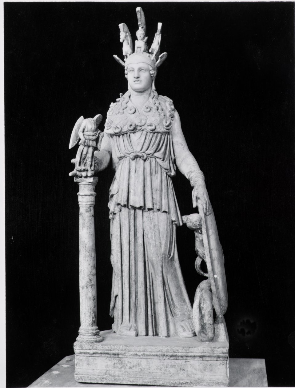Athena Parthenos, copy of a 5th century original by Phidias