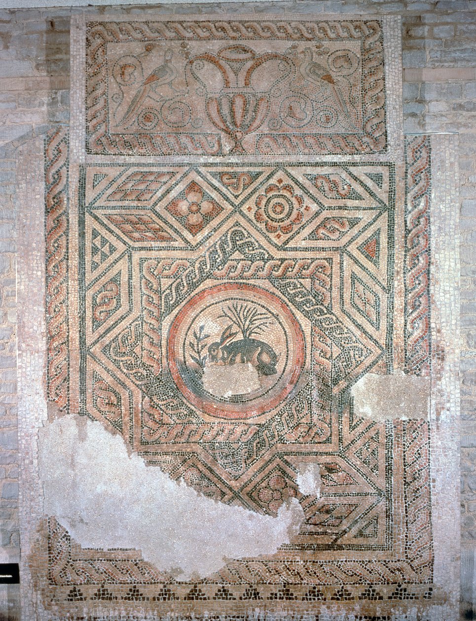 The Hare mosaic, 350 AD by Roman: Buy fine art print