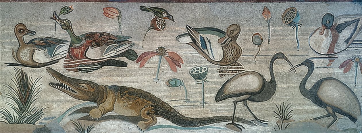 Animals in the Nile, from the House of the Faun, Pompeii