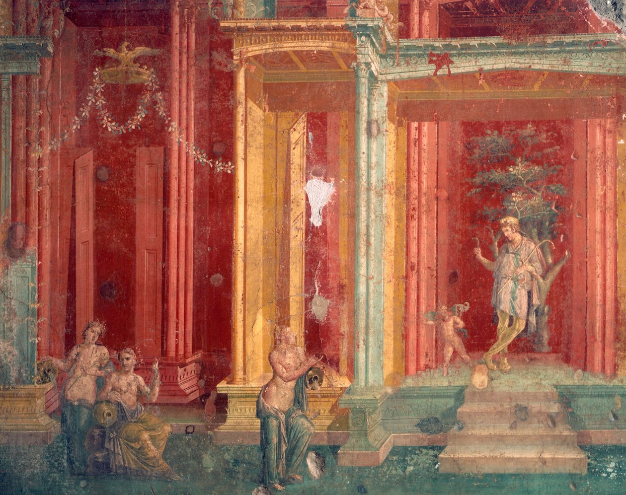 Fresco from House of Loreio Tiburtino, Pompeii